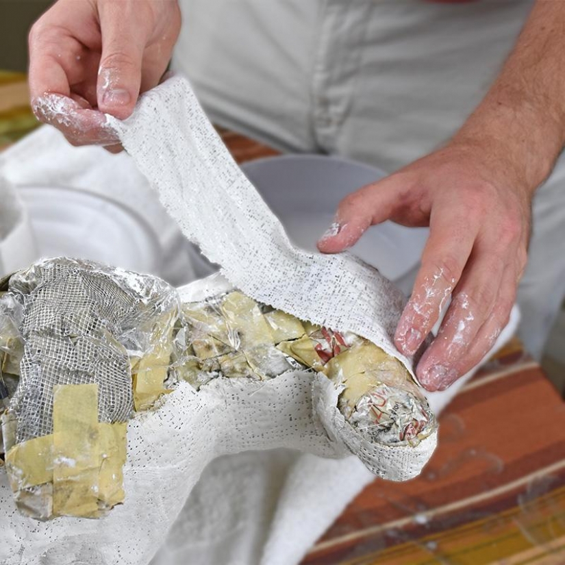 ACTÍVA Rigid Wrap™ Plaster Cloth 8-in X 180-in Roll