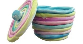 Activ-Clay Air Dry Clay Coil Pot ~ Designed by Carolyn Stearns