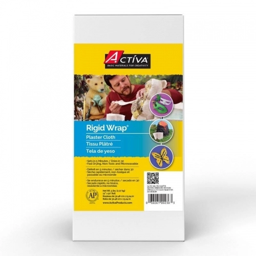 ACTÍVA Rigid Wrap™ Plaster Cloth Bulk Pack, 12-in X 50-ft Roll (5 lb)