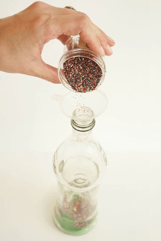 Colored Sand ~ Magical Message in a Bottle