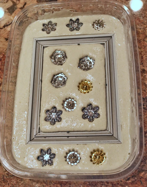 Fabulous Floral Artwork with InstaMold and PermaStone