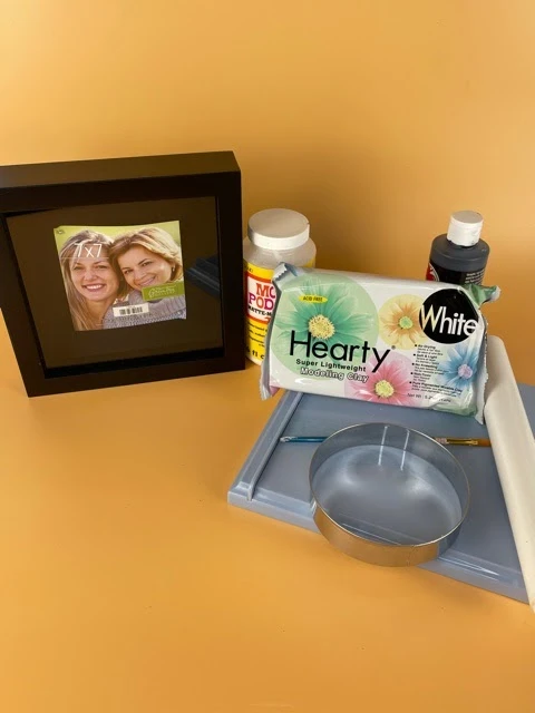 Pet Paw Print Shadow Box